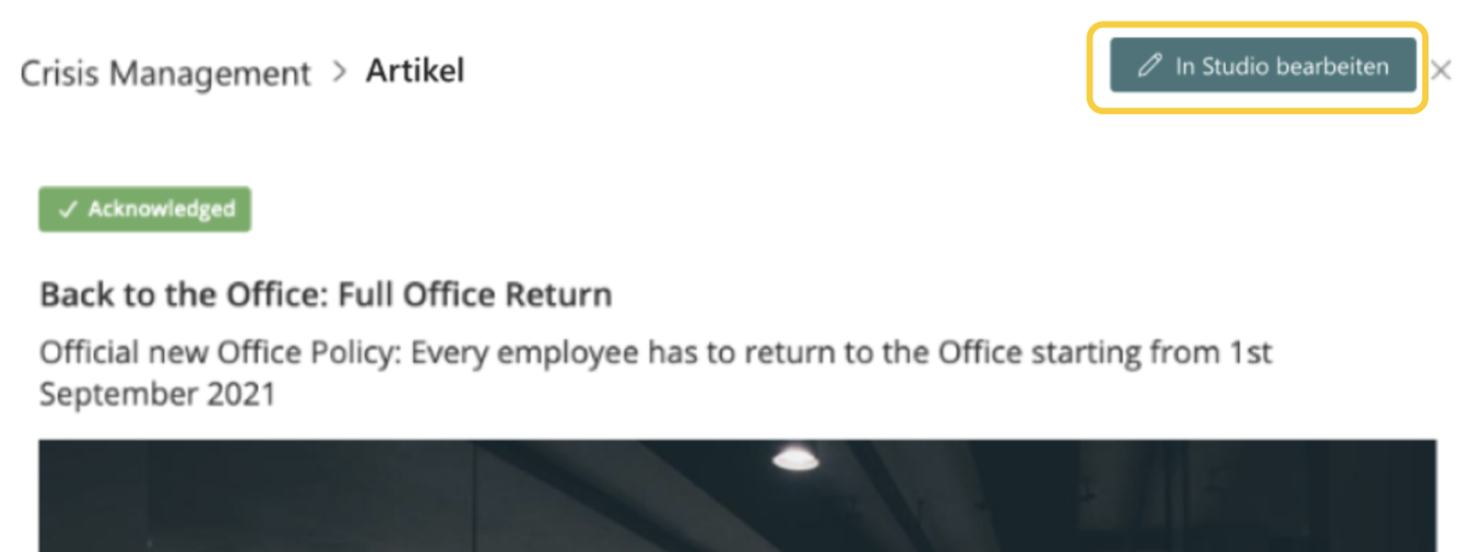 Staffbase News-Beiträge aus SharePoint bearbeiten – Staffbase Support ...