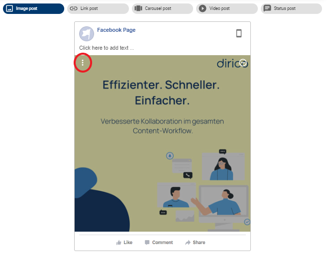 How to add alt text to assets used in social media posts in ...