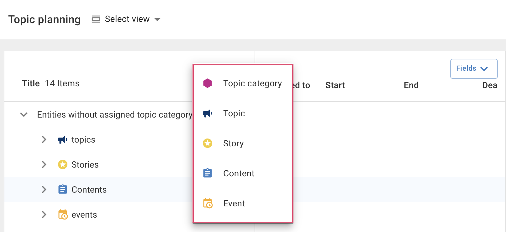 How to work in the topic planning of Communications Control – Staffbase ...