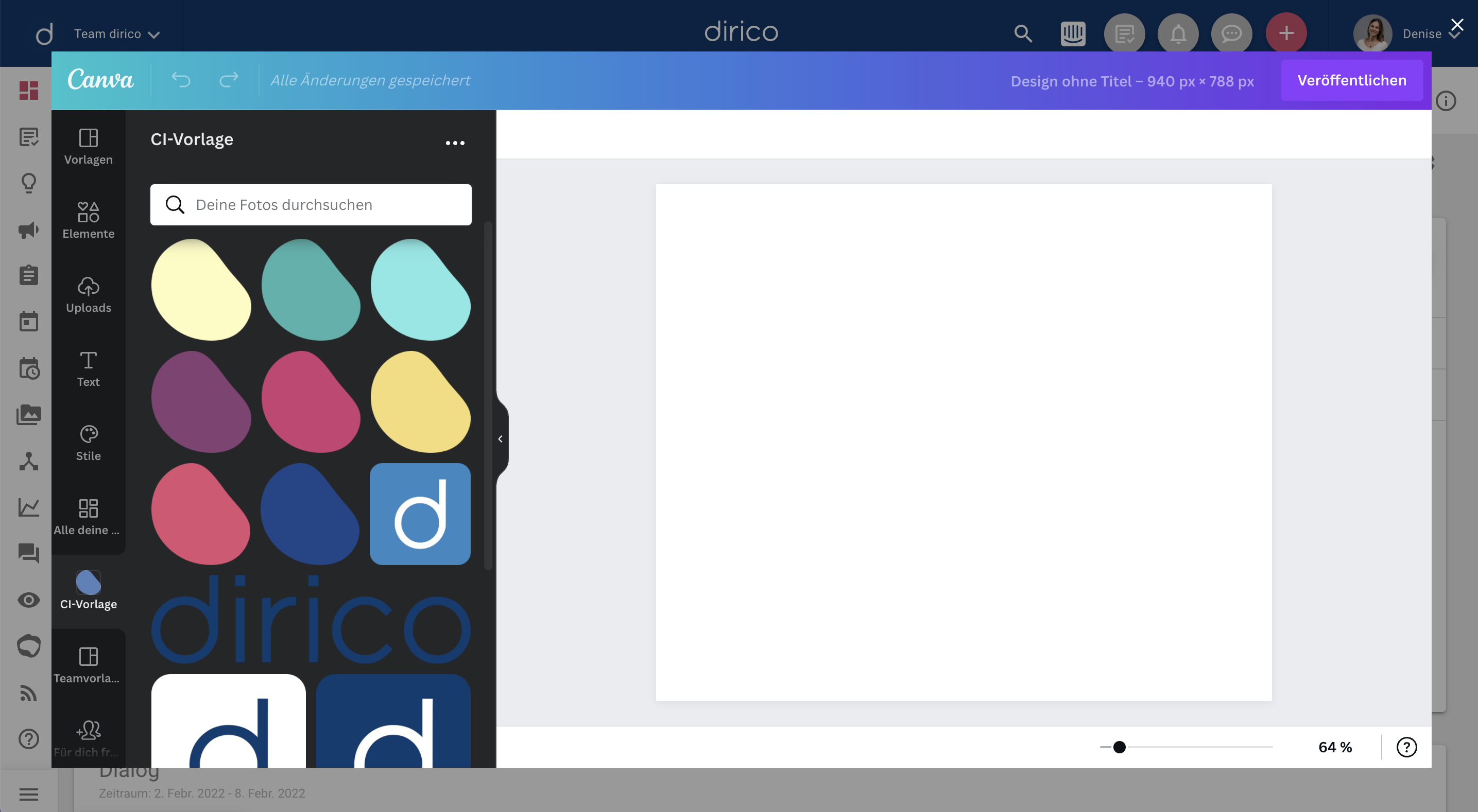 Arbeiten mit der Canva-Integration von Communications Control ...