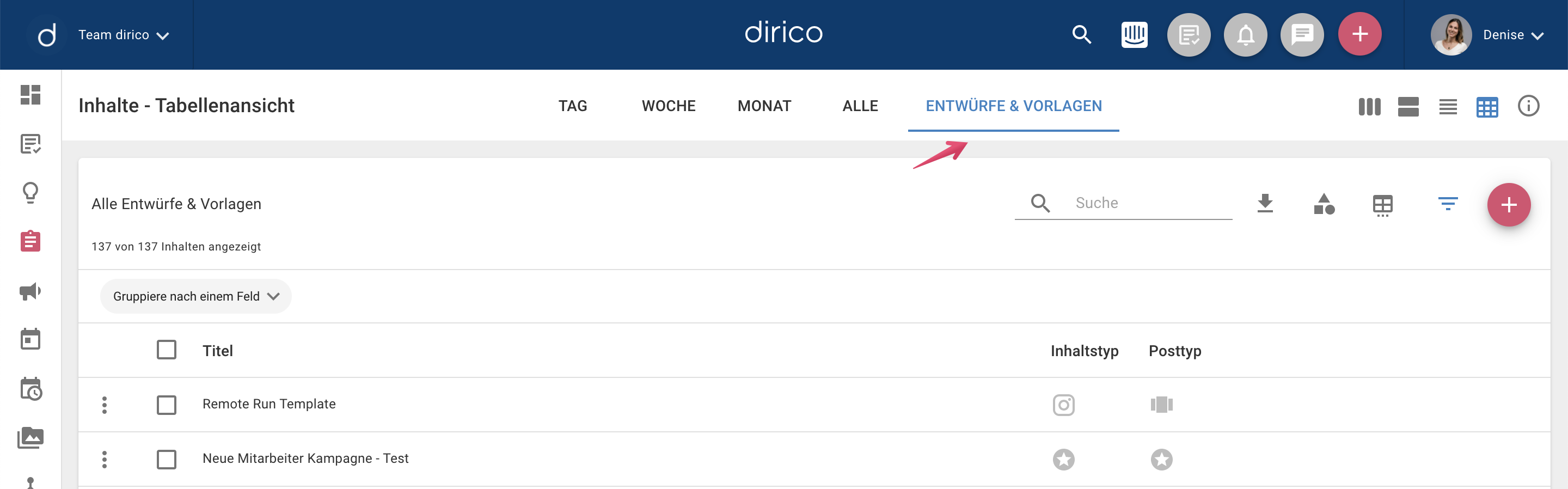 How to use content templates in Communications Control – Staffbase ...