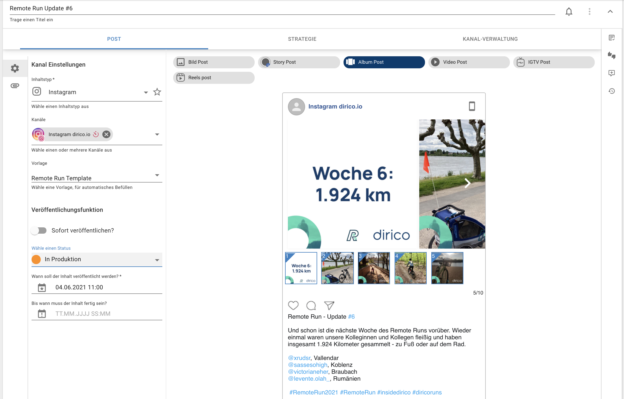 How to use content templates in Communications Control – Staffbase ...