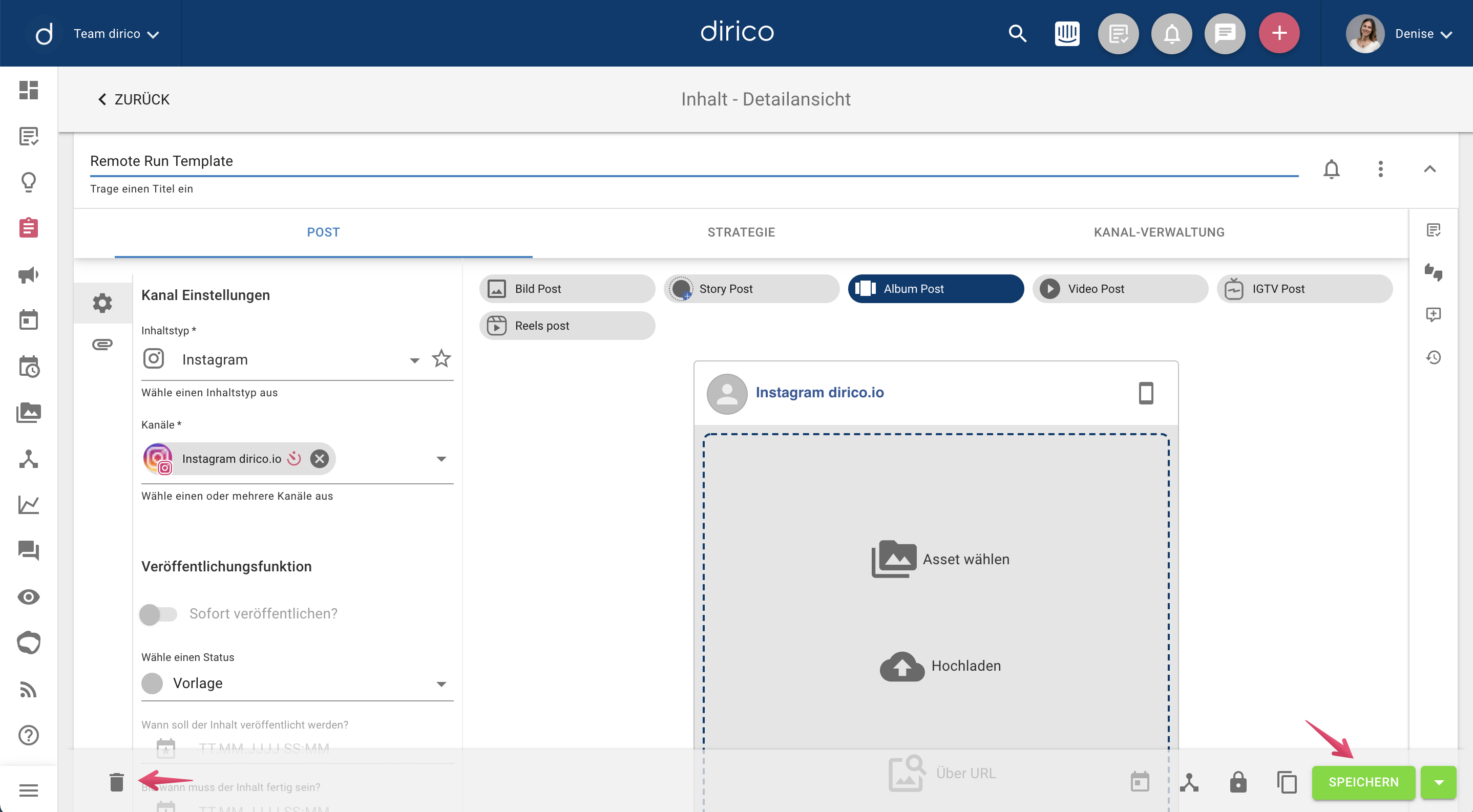 How to use content templates in Communications Control – Staffbase ...