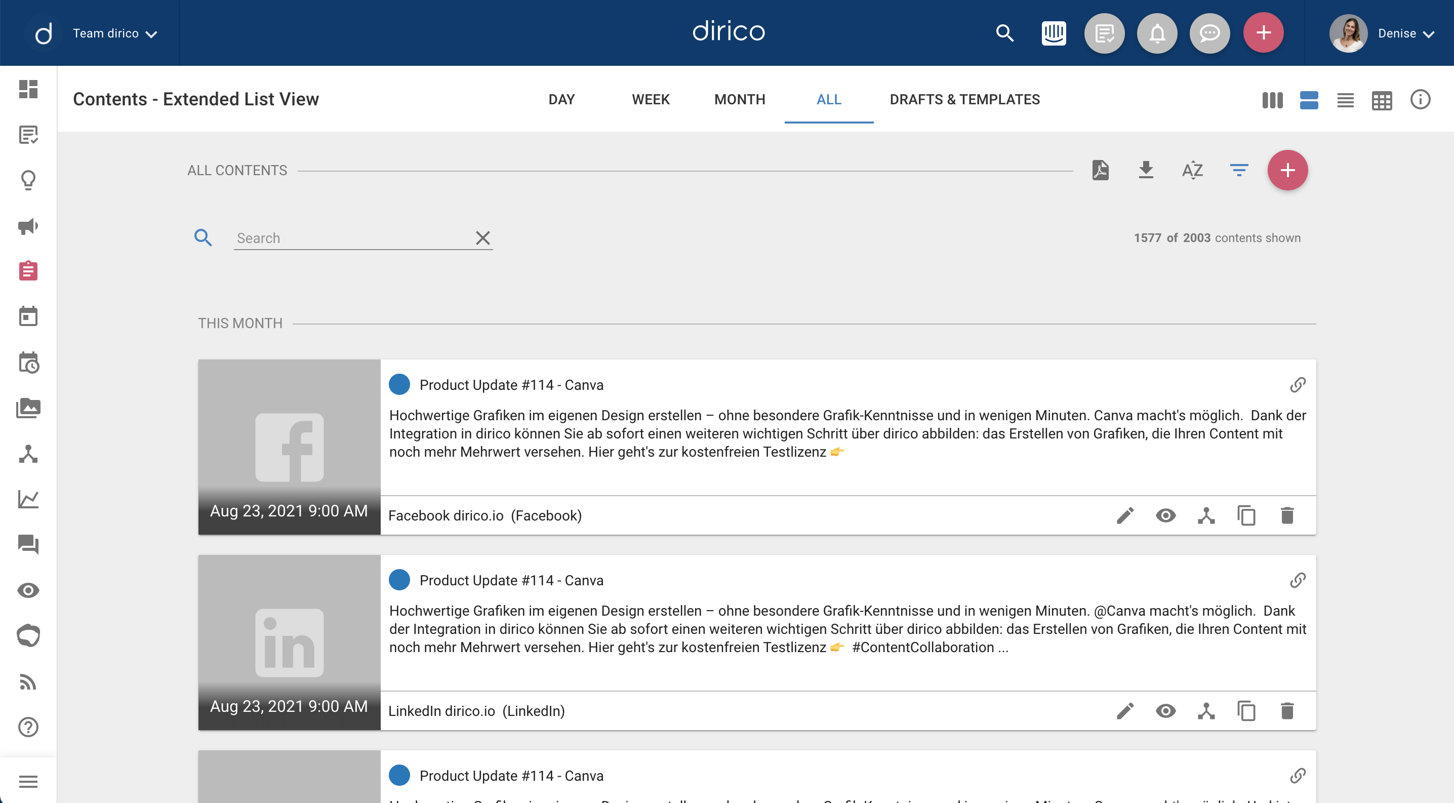 How to work in the content module of Communications Control – Staffbase ...