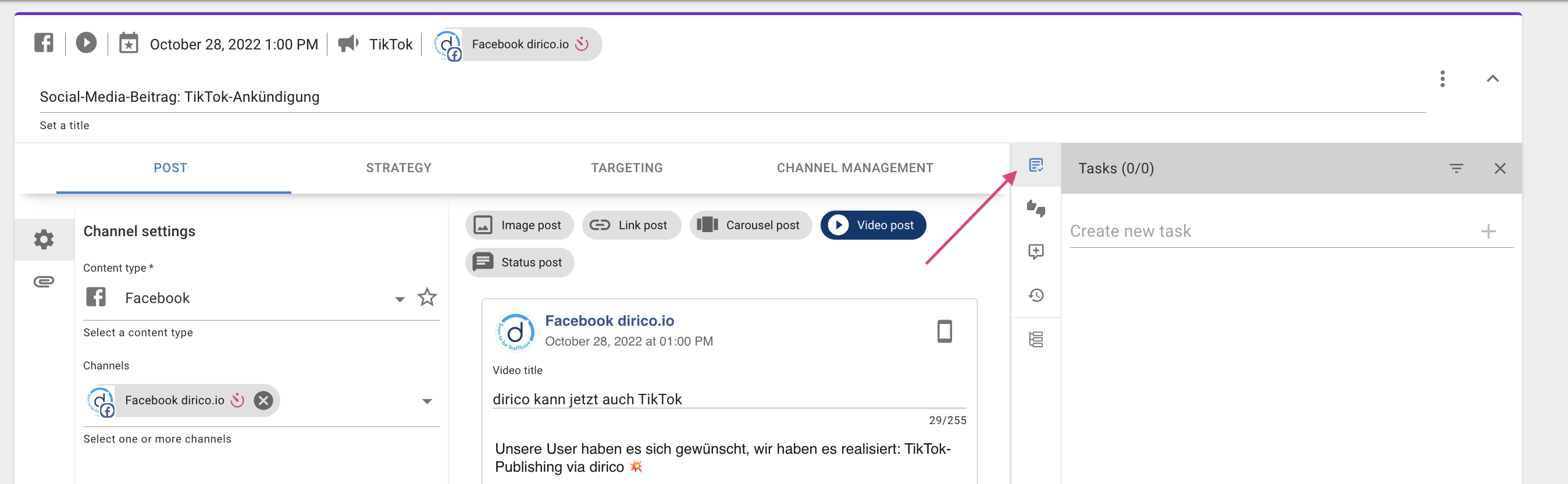 How to create content in Communications Control – Staffbase Support Portal