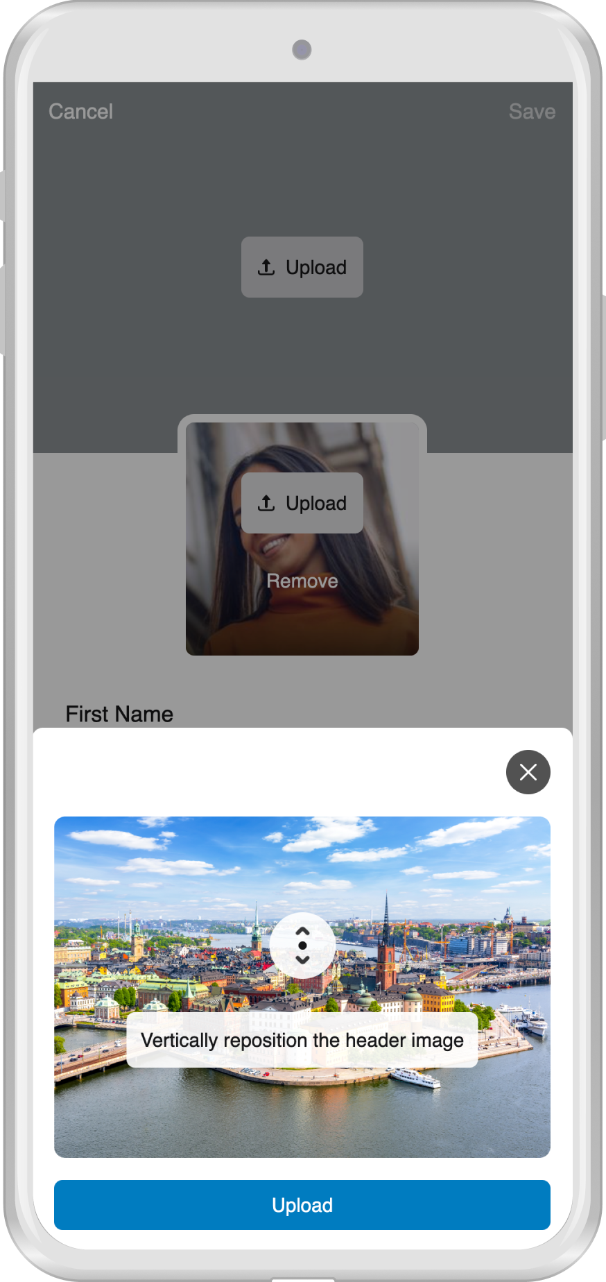 Adding an Image to Your Profile – Staffbase Support Portal