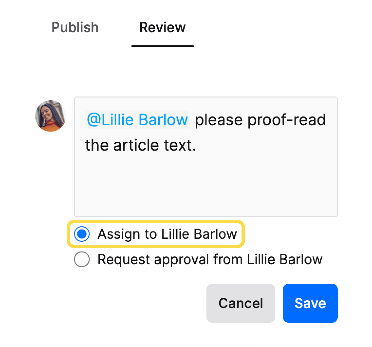 Reviewing a News Post with Content Reviews – Staffbase Support Portal
