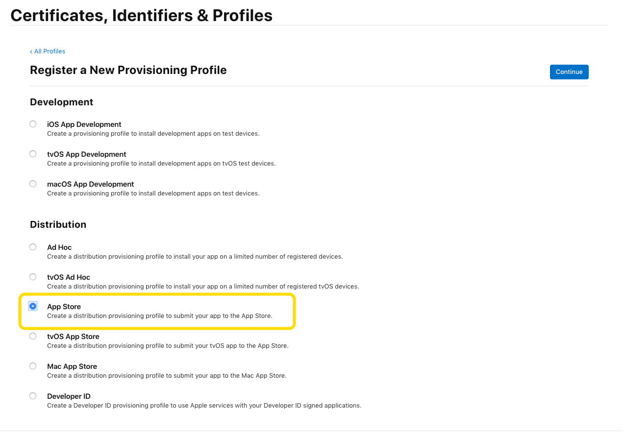 Creating the iOS Provisioning Profiles – Staffbase Support Portal