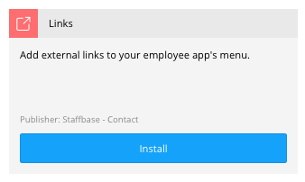 Linking to Another App – Staffbase Support Portal