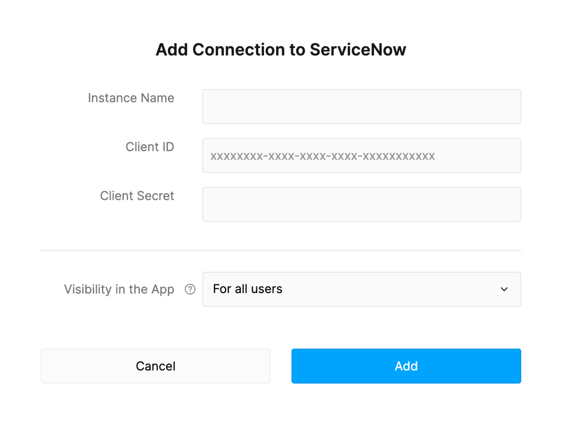 Ajout de la connexion ServiceNow à Staffbase – Staffbase Support Portal