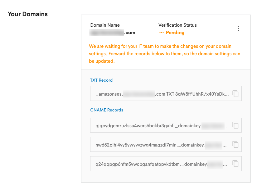 Verifying Your Organization's Domain in the Employee Email Web App ...